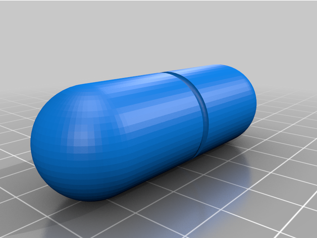 My Customized Matrix / Medical Pill prop by Hannya_San - Thingiverse