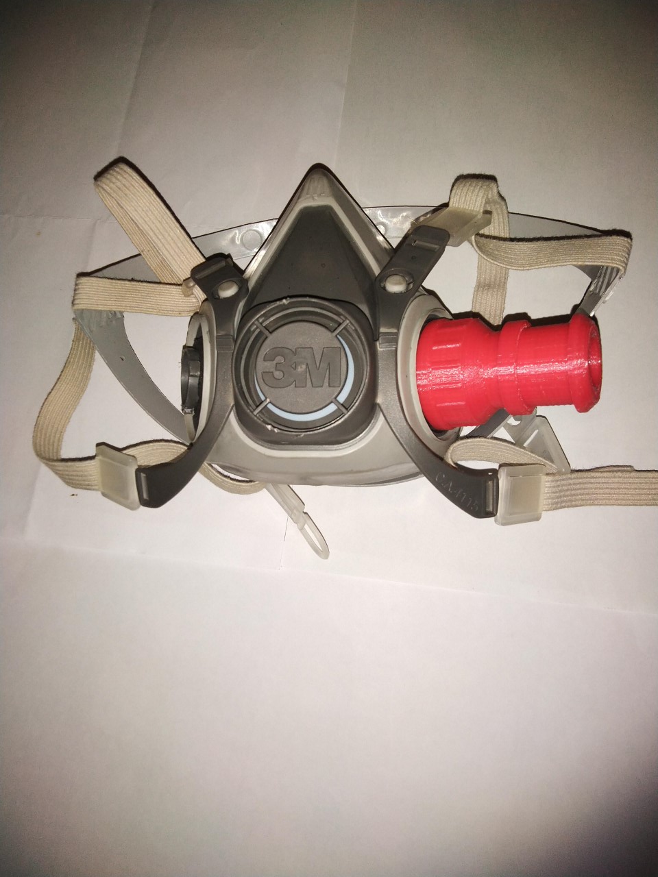 3M mask plug air hose adapter / COVID-19 by J-BLA - Thingiverse