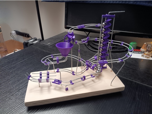 Marble Machine System v1 by legochuck - Thingiverse