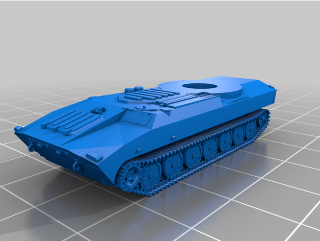 2S1 122mm SPG (1/300th) by Bob_Mack - Thingiverse