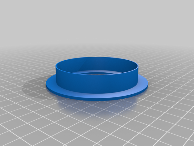 2 inch to 3 inch net cup adapter by target022 - Thingiverse