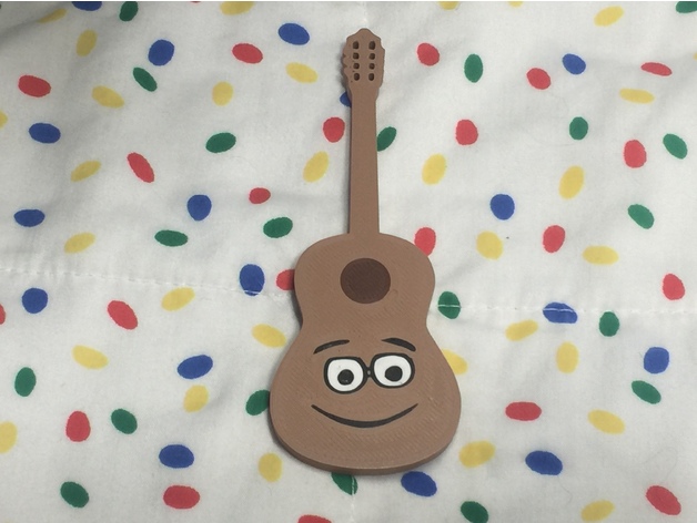 Smiley Tones Instruments -Acoustic Guitar by StarLabs3D - Thingiverse