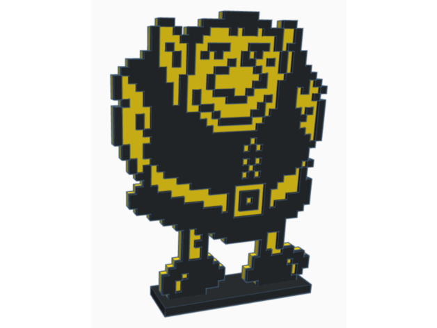 Thingiverse - Heavy on the Magick Sprite Apex the Ogre ZX Spectrum ...