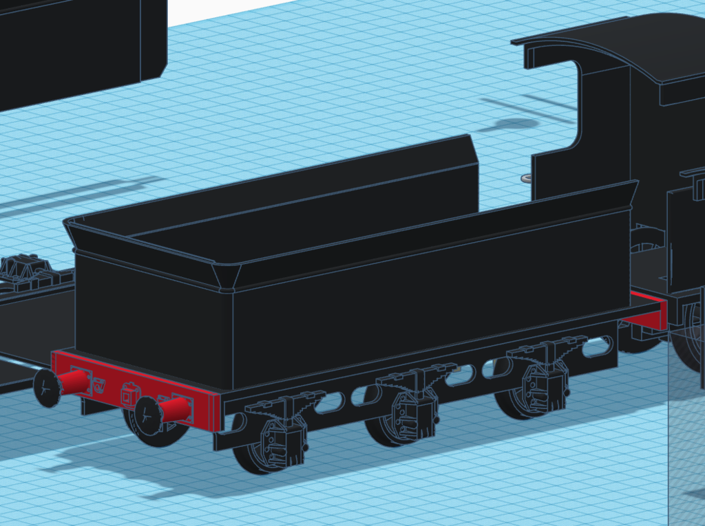 Thingiverse - ttte donald & douglas tender (updated) by bertram_the ...