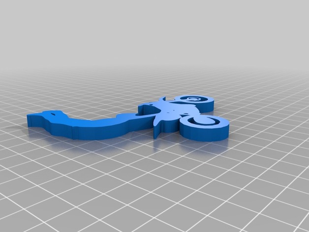 Dirt bike jump 2D Wall Art V2 by dtm2477 - Thingiverse