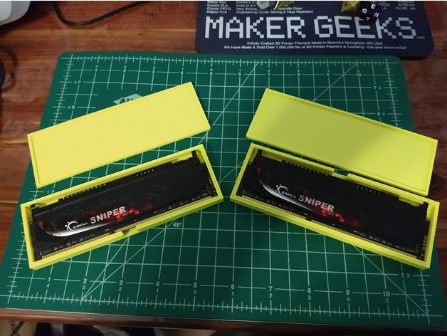 Thingiverse - DDR3 DIMM RAM Case by sorren4