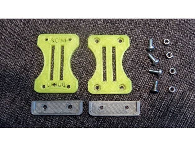 FPV quadcopter backpack mount by Iamsadomaso - Thingiverse