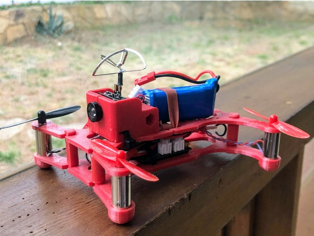 Mini Quad FPV camera mount by mjdorma - Thingiverse